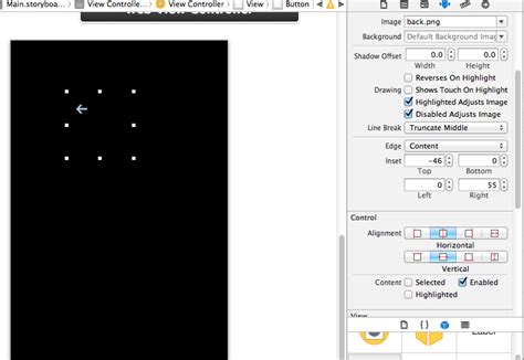 Objective C How To Create A Small Button With A Large Tappable Area