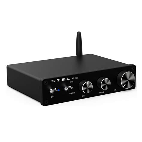 Buy S M S L A Bluetooth Stereo Audio Amplifier Mini HiFi Class D Integrated Channel