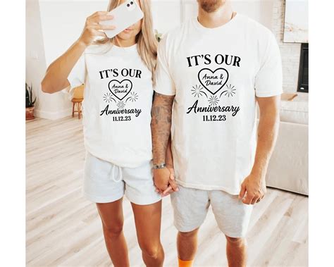 Its Our Anniversary Couple Shirt Matching Anniversary Shirts For Him