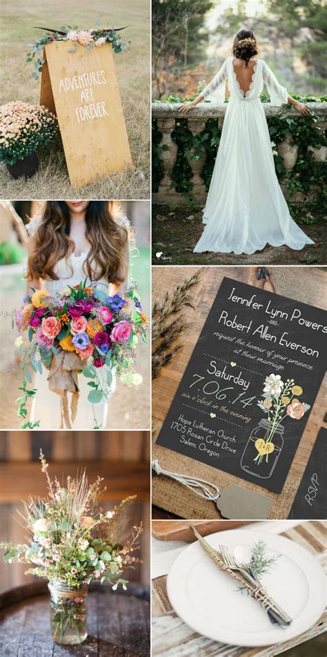Five Rustic Wedding Themes With Mason Jars Blog
