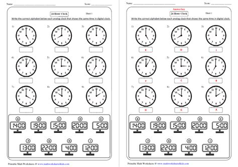 Blank Clock Worksheets Ks2 Telling The Time Teaching Resources Teach