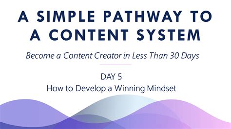 How To Develop The Right Mindset To Create Content Medium