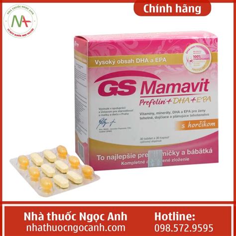 Thuốc Gs Mamavit Prefolin Dha Epa Review Giá Bao Nhiêu Mua ở đâu