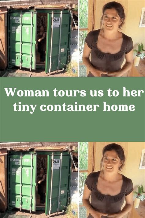 Woman Tours Us To Her Tiny Container Home Artofit