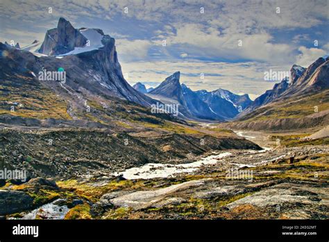 Breidablik Peak Akshayuk Pass Traverse Auyuittuq National Park