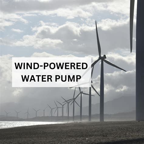How To Build A Wind Powered Water Pump