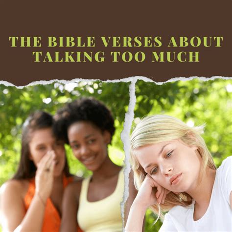The Bible Verses About Talking Too Much
