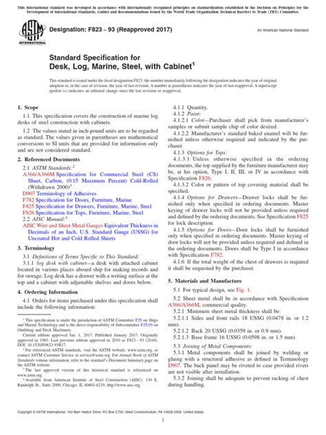 F823 24177 Pdf Specification Technical Standard Cabinetry