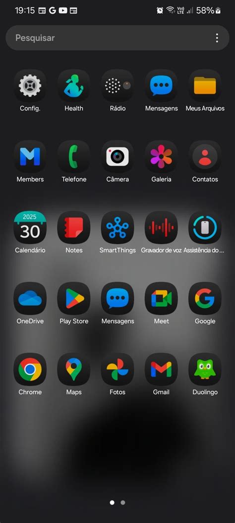 Galaxya05 Icons Dark Samsung Members