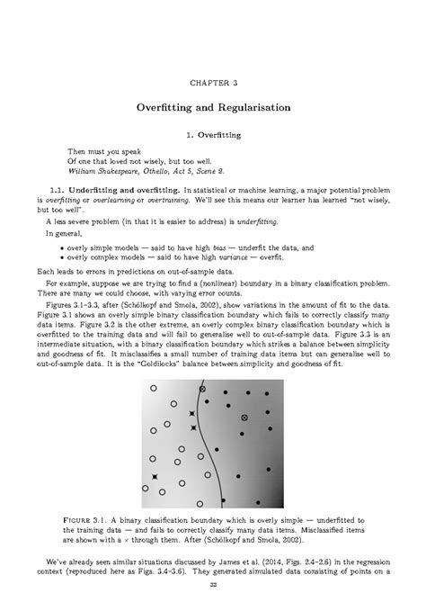Ch03 Overfitting Regularisation Chapter 3 Overfitting And Regularisation Overfitting Then Must