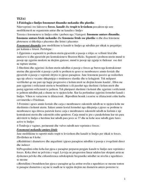 Obs Gyn Permbledhje Pdf