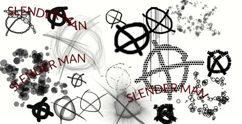 Slender Man Symbols By Loverofliterature On Deviantart