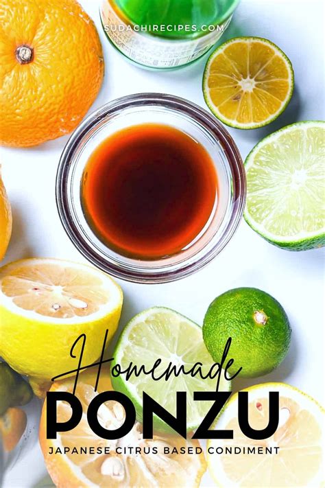 Ponzu Sauce 101 What Is Ponzu Ingredients How To Make And Recipe