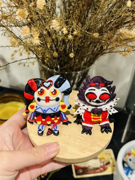 Made A Mini Fizz And Stolas Using Polymer Clay R Helluvaboss