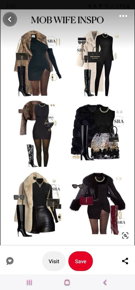 Mob Wife Outfit