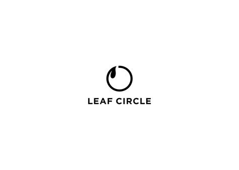 Premium Vector Leaf Circle Logo Design Vector Illustration