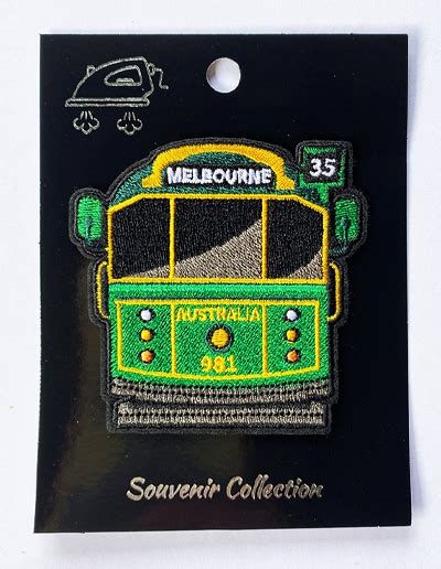 Melbourne Souvenir Embroidered Patch Souvenirs Direct