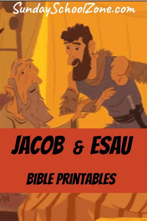Free Printable Jacob Bible Activities On Sunday School Zone