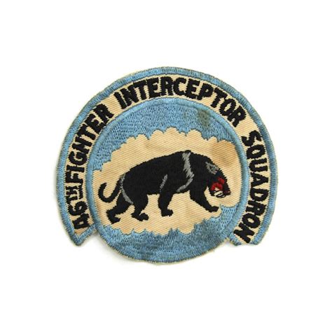46th Fighter Interceptor Squadron Patch Air Mobility Command Museum