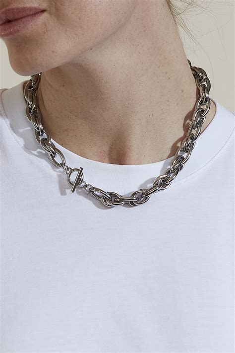 Edblad Cadena Necklace Stee Steel Mq Marqet