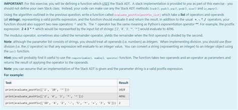 Solved IMPORTANT For This Exercise You Will Be Defining A Chegg
