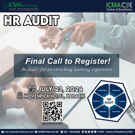 Final Call To Register Hr Audit Program July 23 2024 Movenpick Karachi Centre Of Excellence