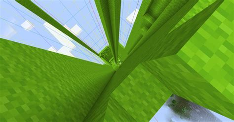 Filled A Chunk With Lime Wool On An Smp D Rminecraft