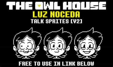 Luz Noceda Talk Sprites [v2] By Skyhopper905 On Deviantart