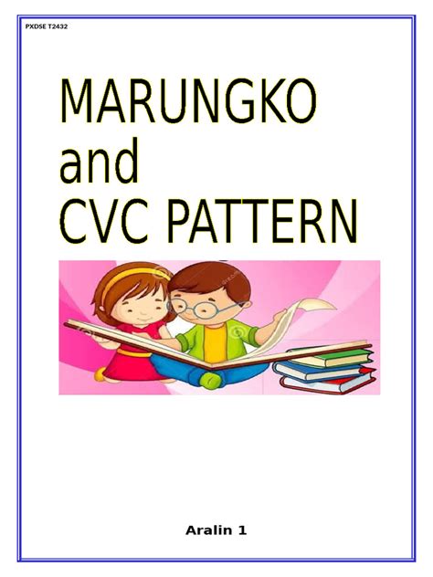 Marungko Approach Cvc Pattern Pdf