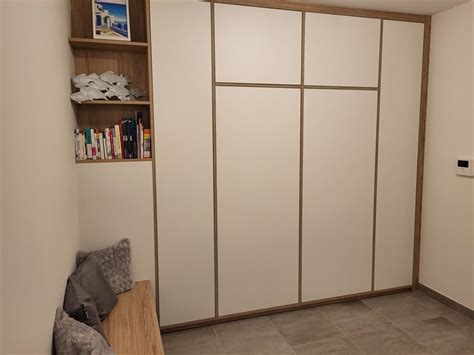 Dressing Sur Mesure Bois Et Blanc Raison Home