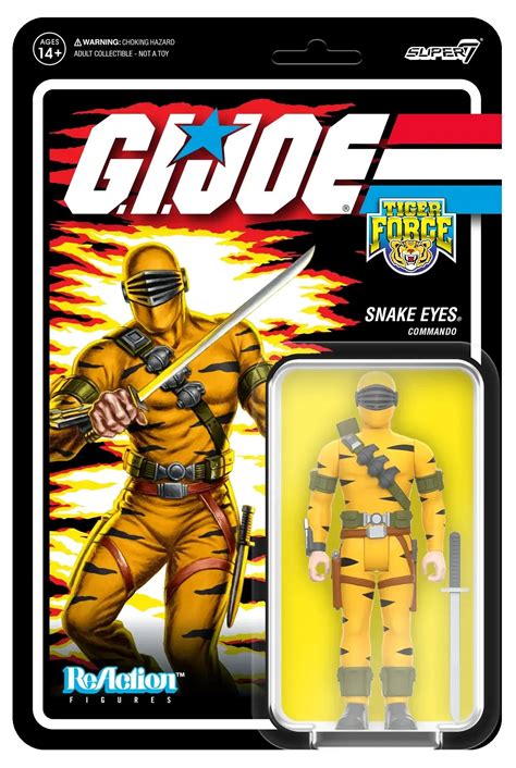 Super7 Gi Joe Reaction Tiger Force Python Patrol In Hand Images