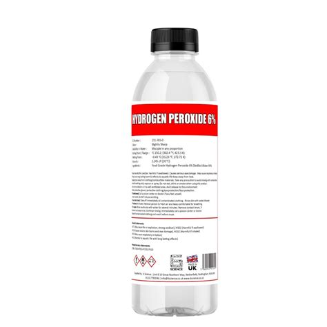 Hydrogen Peroxide 6 6 Science