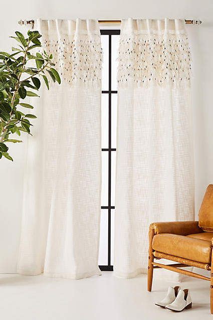 Anthropologie Macrame Tasseled Curtain Curtain Decor Curtains Living Room Curtains