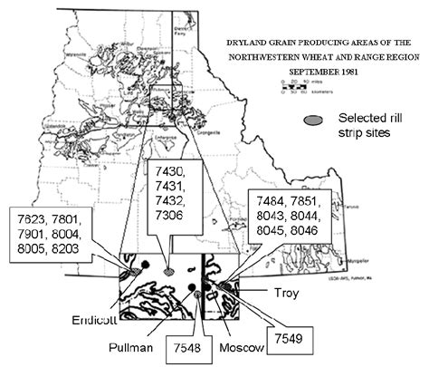 The Study Area Within The Northwestern Wheat And Range Region