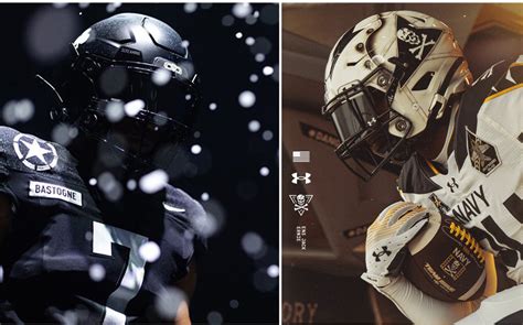 Army Football Uniforms Over The Years