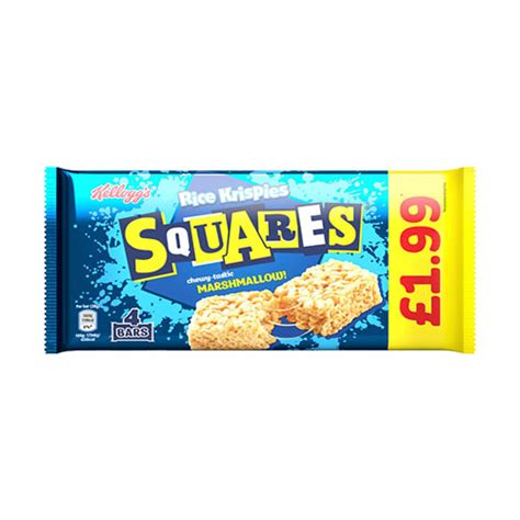 Maxmart Online Kellogs Marshmallow Rice Krispsquares 28gx4