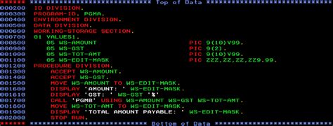 I Am A Mainframer Static And Dynamic Call In Cobol And Their Compile Jcls