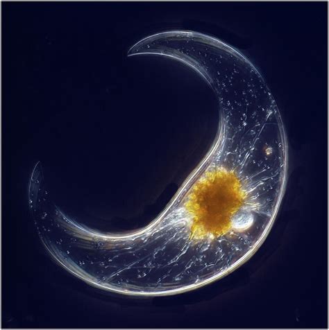 The Bioluminescent Dinoflagellate Pyrocystis Lunula Photograph By John