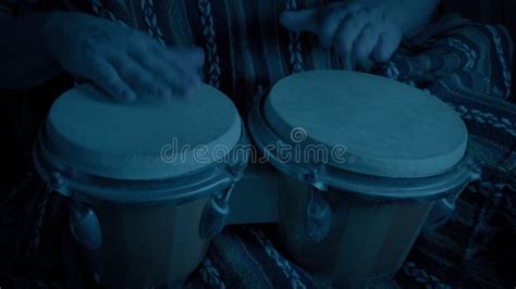 Bongo Player In The Evening Stock Footage Video Of Hand Musician