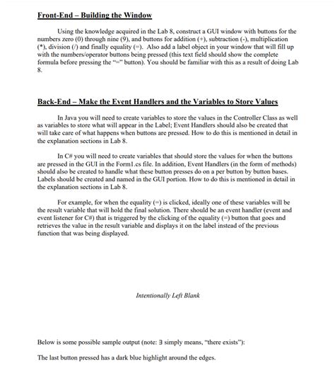 Solved Assignment 8 Objectives • Build A Gui Application