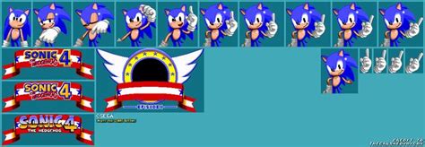 Sonic 4 Title Screen Sonic 1 Style Sonic The Hedgehog Customs