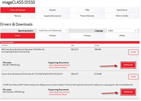 Wireless Setup For The Imageclass Mf232w Selecting A Wireless Router Macintosh