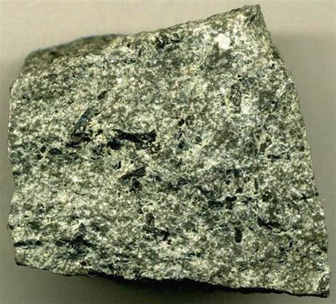 Andesite This Sample Is Somewhat Porphyritic The Larger Black