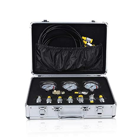 Buy Yuxincai Hydraulic Pressure Gauge Test Kit Digital Hydraulic Gauge