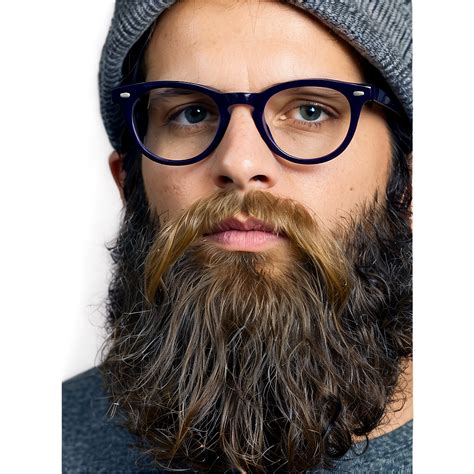 Download Hipster Beard Fashion Png 05042024