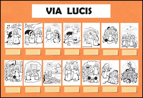 Via Lucis Fichas Para A Catequese Somos Os Primeiros