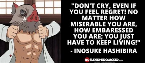 Top Ten Inosuke Quotes The Best Inosuke Hashibira Quotes