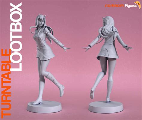 Zero Two 3d Model Figure Nomnom Specter3d