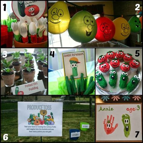 Veggies Tales Party Ideas Veggie Tales Birthday Veggie Tales