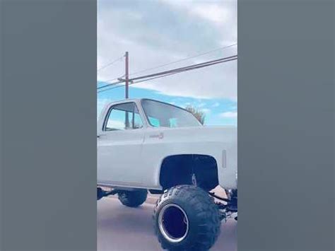 Stepside Squarebody Chevy Truck On Super Swampers Youtube